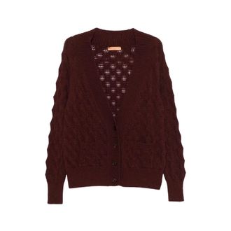 Ermanno Scervino Cardigans - - Knitwear - Damen - Rot - M
