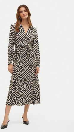 Vero Moda Hemdkleid Vigdis 10323267 Schwarz Regular Fit