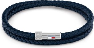 Tommy Hilfiger Jewelry armband für Herren aus Leder Blau - 2790264S