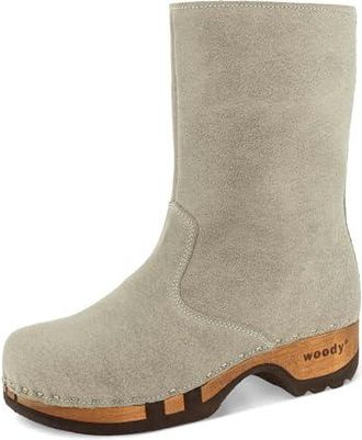 Woody Woody Femme Rose Botte mi-Mollet, Sabbia, 37 EU