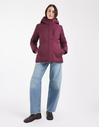 Hollister Windbreaker-Jacke in Burgunderrot