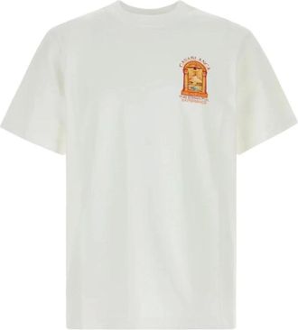 Casablanca Homme, Tops, Blanc, Taille: XL T-Chemises