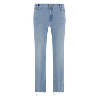 Mother Fransige Kn&ouml;chel Jeans - - Jeans - Damen - Blau - W29