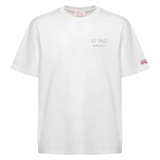 Saint Barth Homme, Tops, Blanc, Taille: XL Portofino T-Shirt