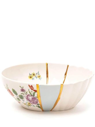 Seletti saladier Kintsugi (19 cm) - Blanc