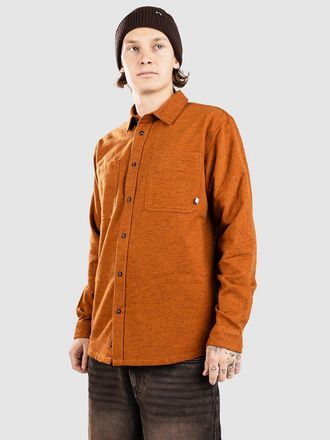 Passenger Backcountry Flannel Hemd retro orange