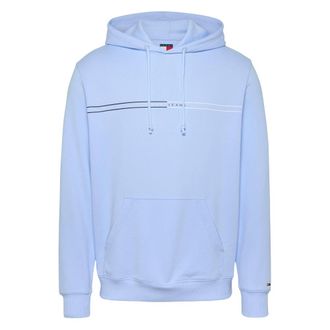 Tommy Jeans Chest Logo Hoodie - - Sweatshirts & Hoodies - Herren - Blau - XS