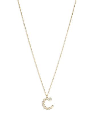 Sophie Bille Brahe collier Soprano C en or recycl&eacute; 18ct pav&eacute; de diamants