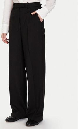 Tommy Hilfiger Stoffhose Timeless WW0WW48362 Schwarz Straight Fit