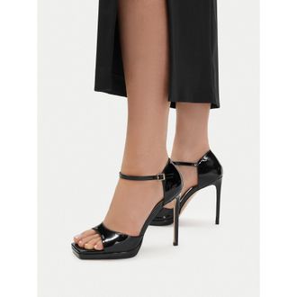 Eva Minge Sandalen Eva Minge EO-VIOLET-LT2521-3-1 Schwarz