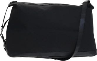 Gucci Pre-owned Nylon sacs-gucci - Femme - Pre-owned - Noir - Taille: ONE Size