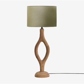 Sklum Lampe de table en bois de manguier Gracia SKLUM