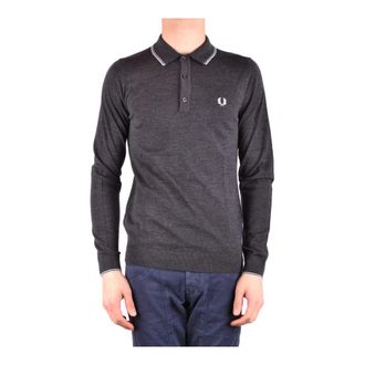 Fred Perry Klassische Polo-Shirts f&uuml;r M&auml;nner - - Tops - Herren - Grau - S