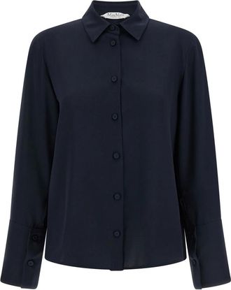 Max Mara MxpVoliera Shirt - - Blouses & Shirts - Damen - Blau - XS