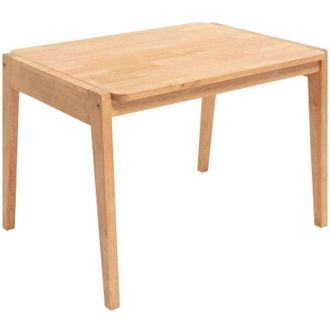 Atmosphera Atmosphera - Table dEnfant Robin en Gummibaum, 49x48cm - Cr&eacute;ateur dInt&eacute;rieur