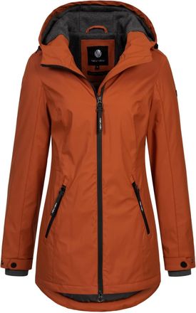 NEW VIEW Damen Regenjacke Lia mit Kapuze L60238FC rost XXL