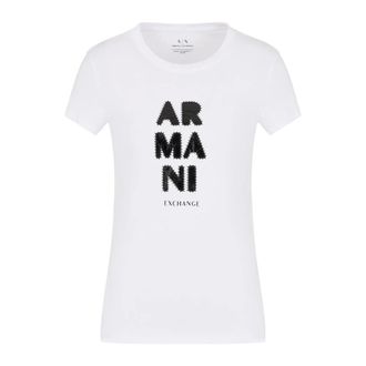 A|X Armani Exchange Slim Fit T-Shirt - - Tops - Damen - Wei&szlig; - L