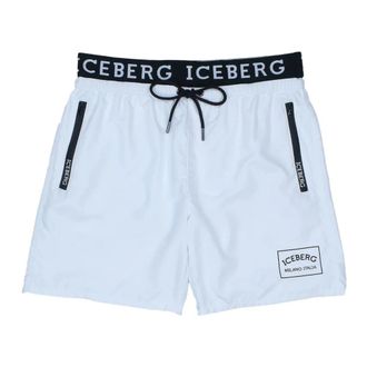 Iceberg Markenelastischer Herrenanzug - - Swimwear - Herren - Wei&szlig; - S