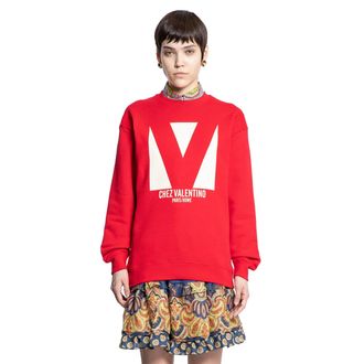 Valentino Chez Valentino Cotton Sweatshirt
