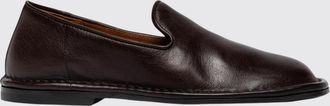 Buttero Mocassins plats en cuir de vachette avec semelle en caoutchouc et talon bas