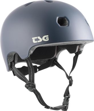 Tsg Meta Solid Color Helm grau