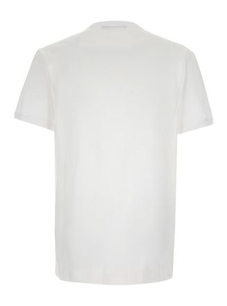Dolce & Gabbana Mens T-Shirt Crew Neck White T-Shirts And Polos