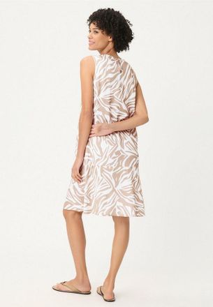 Olsen Midikleid Kleid mit Allover-Dessin