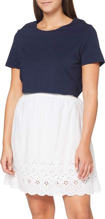 Sparkz Damen Tola Skirt Rock, weiß, 36 ( Label : S )