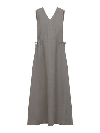 PESERICO Robe Au Genou - Gris Fonc&eacute;