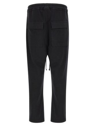 Thom Krom Organic Cotton Jersey Joggers - Black
