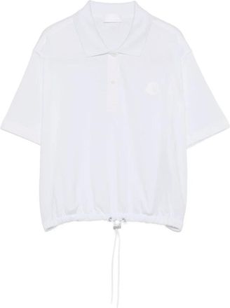 Moncler Femme, Tops, Blanc, Taille: 36 FR Moncler T-shirts et Polos Blanc