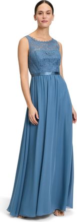 Vera Mont Damen Abendkleid, von Suddenly Princess, 8231 blau, 36