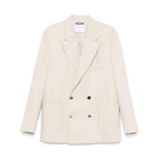Moschino Giacca - - Jackets - Herren - Beige - M