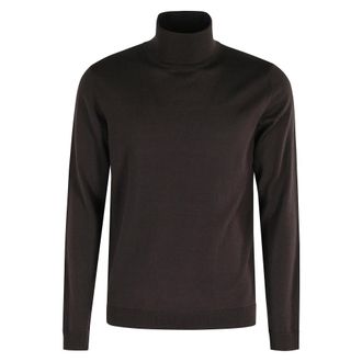 Roberto Collina Brauner Rollkragenpullover - - Knitwear - Herren - Braun - 2XL