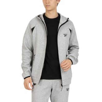 Reebok Contrast Panel Zip Hoody