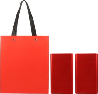 Cabilock Aufbewahrungshalter Für Kräutertee 2er-Pack Teedosen Aus Weißblech Dekorative Teedose Stabiler Deckel Für Luftdichten Verschluss Für Losen Tee