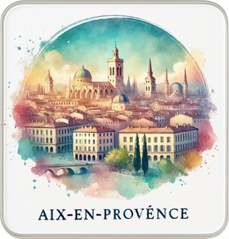 Generic Kühlschrankmagnet Aix en Provence, Frankreich, Reise-Souvenir, Sammlerstück, Geschenk
