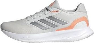 adidas Adidas Femme Runfalcon 5 Running Shoes, Crystal White/Iron met./Beam Orange, 37 1/3 EU