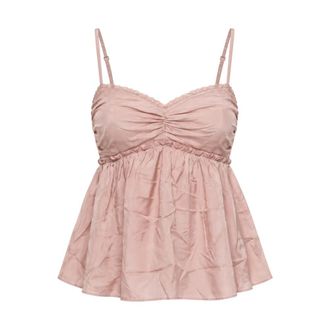 Dolce & Gabbana Gewebtes Oberteil - - Tops - Damen - Rosa - XS