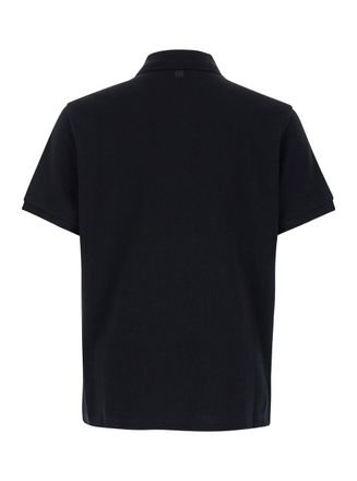 Ami Organic Cotton Polo - Black