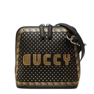 Gucci Sac bandouli&egrave;re vintage Pre-owned - Femme - Pre-owned - Noir - Taille: ONE Size