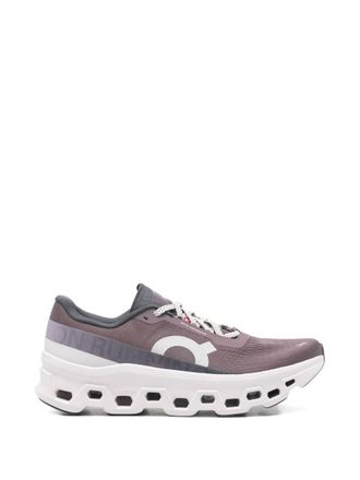 On Running Womens Sneakers Cloudmonster 1 Brown Trainers