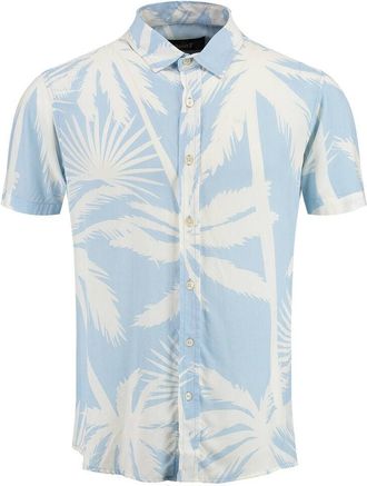 Key Largo Herren Hemd MSH PALMS Regular Fit Kurzarm