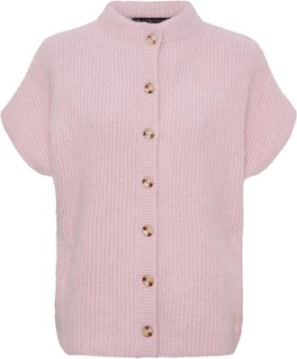 BTF-CPH Btfcph - Cardigan Eleanor - Femme - Pulls - Rose - Taille: 40 FR