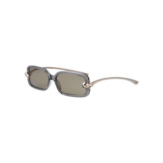 Bottega Veneta Bv1439S Sonnenbrille - - Accessories - unisex - Grau - 56 MM
