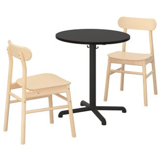 IKEA STENSELE / R&Ouml;NNINGE Tisch und 2 St&uuml;hle