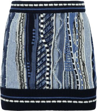 Laneus Bleistiftrock - - Skirts - Damen - Blau - S