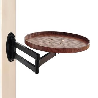 Generic Schwebender Schreibtisch f&uuml;r Wand, Wandmontierter Tisch - Klapptropfen-Tabelle | Abnehmbarer klappbarer Wandst&auml;nder, Innendekoration f&uuml;r Wohnzimmer, S