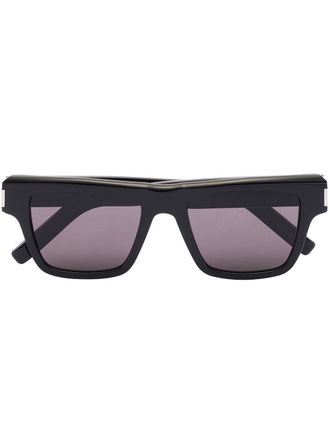 Saint Laurent Eyewear lunettes de soleil SL 469 à monture carrée - Noir