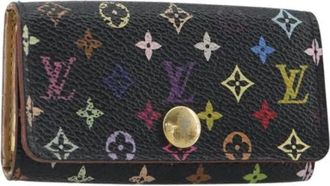 Louis Vuitton Pre-owned &Eacute;tui &agrave; cl&eacute;s en toile - Femme - Pre-owned - Multicolore - Taille: ONE Size